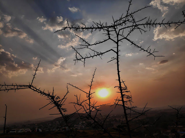 Sunset at Ayyappa Temple, Dehu Road, Pune - Tripoto