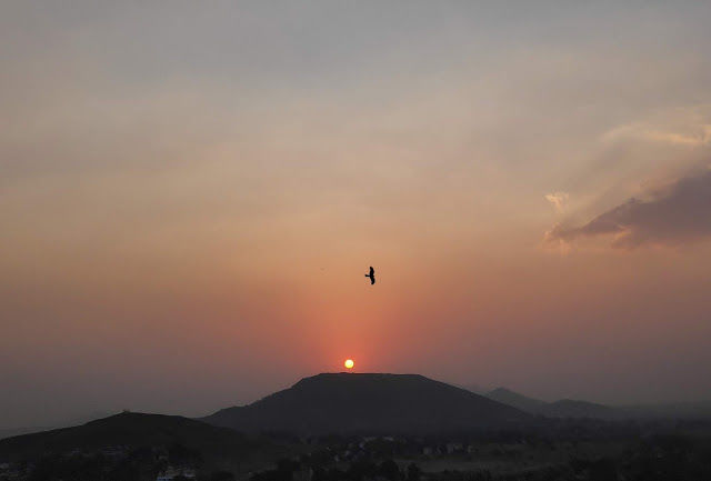Sunset at Ayyappa Temple, Dehu Road, Pune - Tripoto