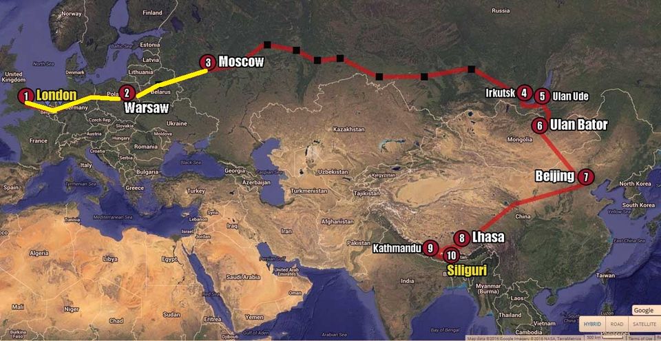 Long way home - Part I - London to Moscow - Tripoto