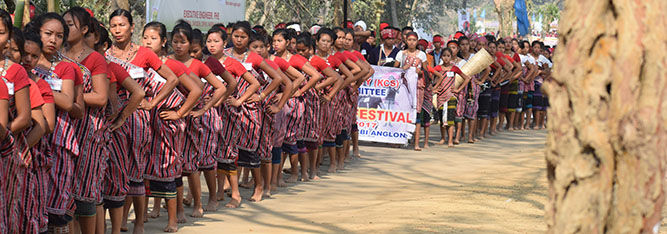 Attending KARBI YOUTH FESTIVAL 2019 the oldest ethnic festival of India ...