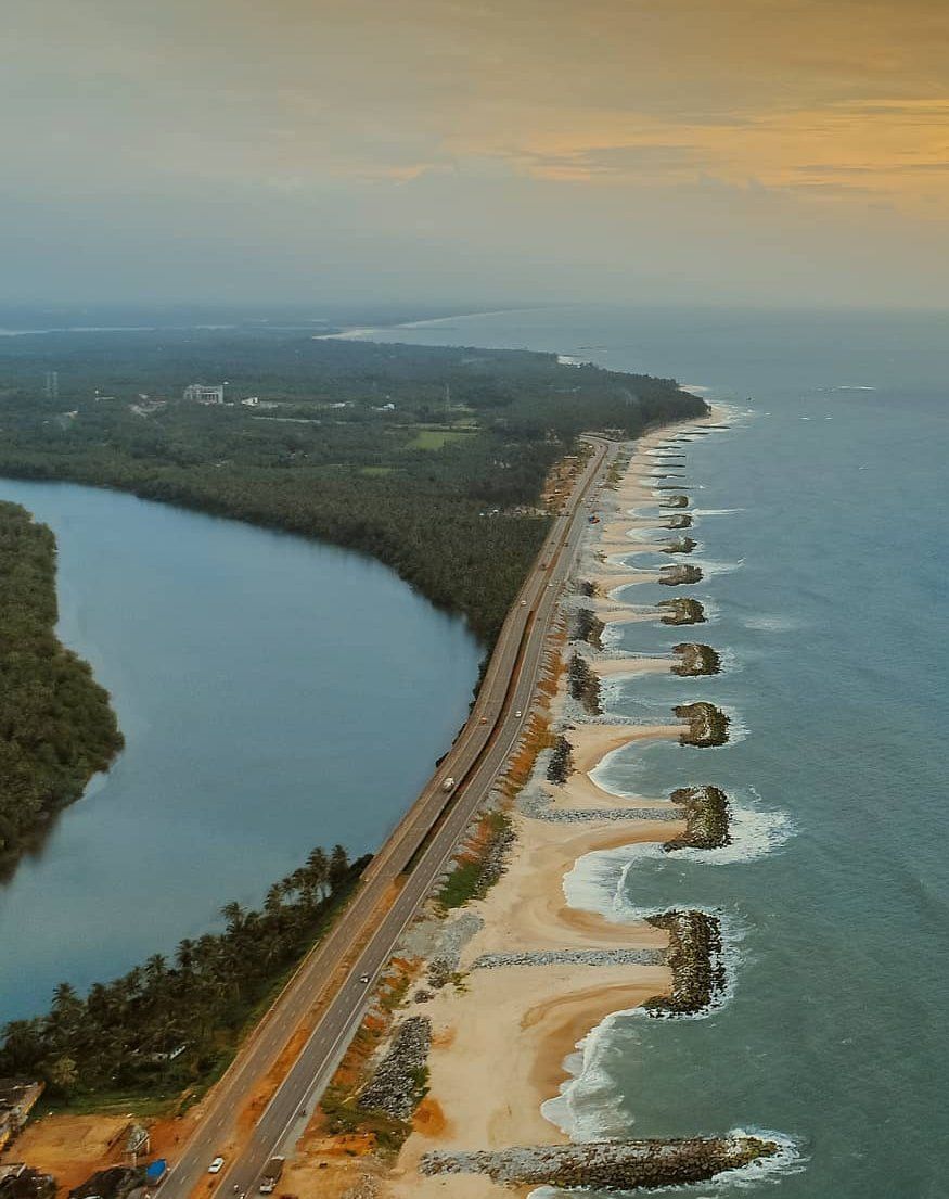 Roads In India Run Along With Sea - Tripoto