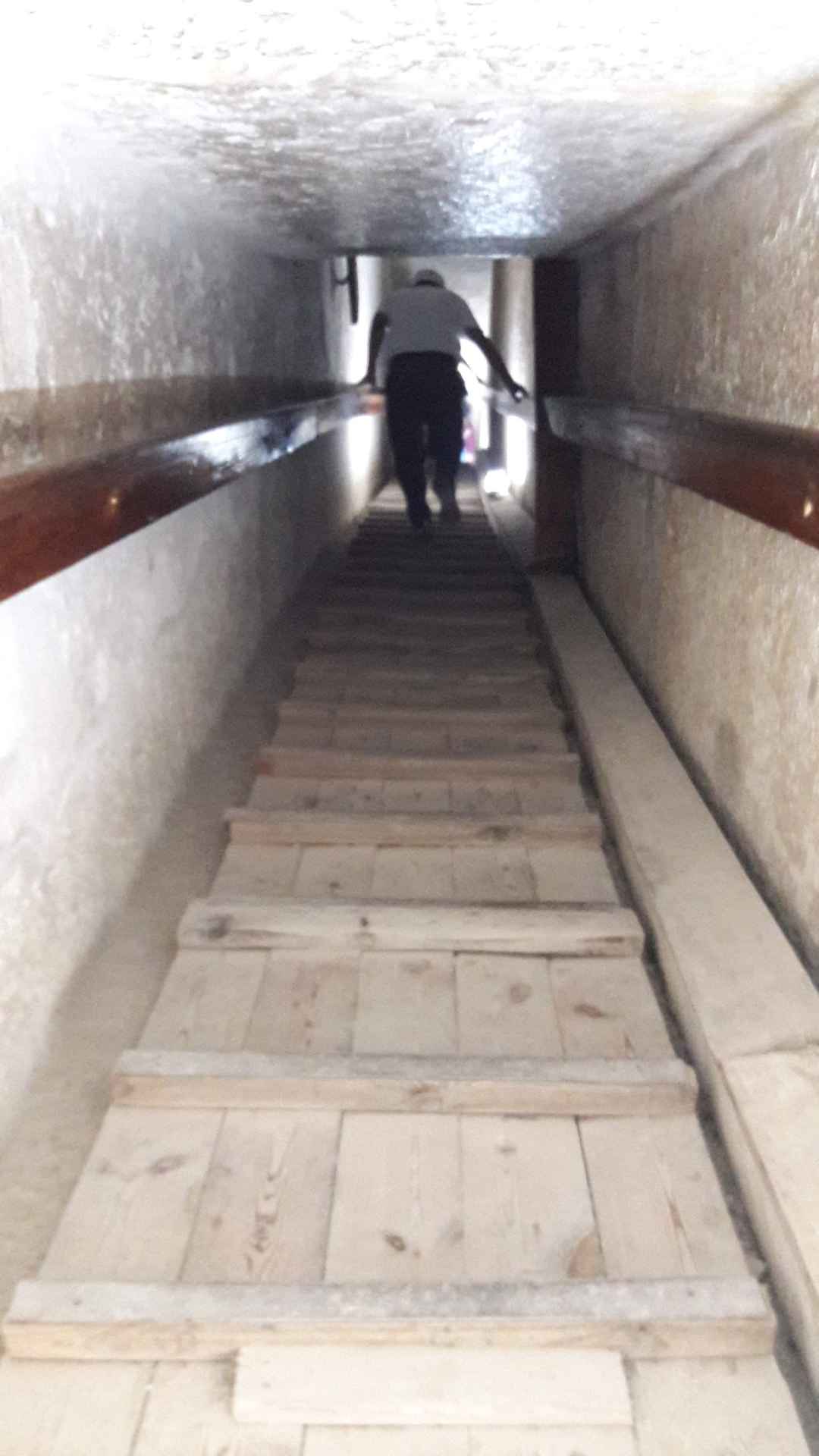 pyramid inside view