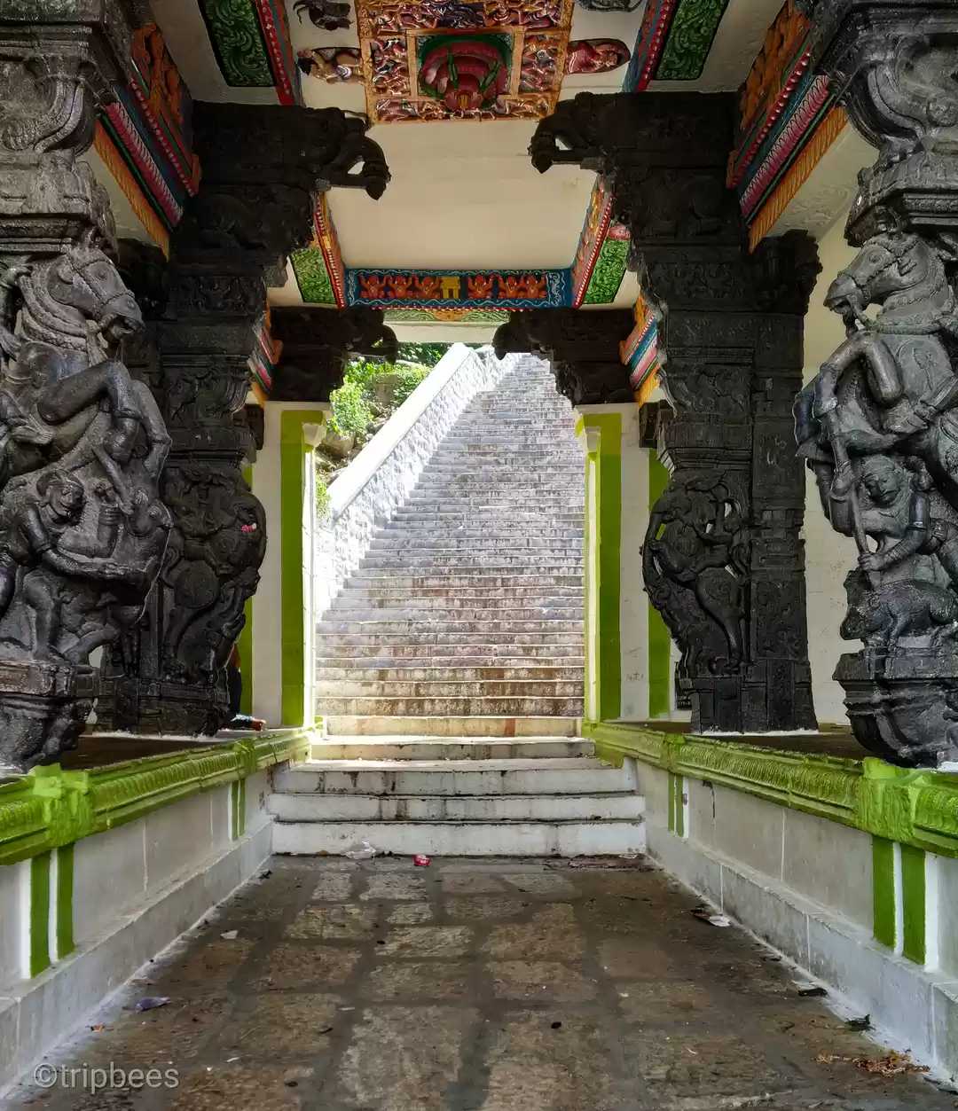 tiruchengode temple steps