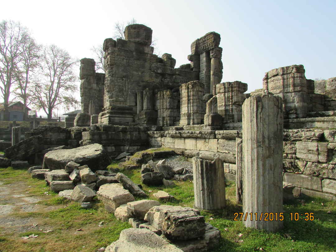 ruined temples
