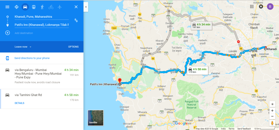 Bike Trail Map Kothrud - Infoupdate.org
