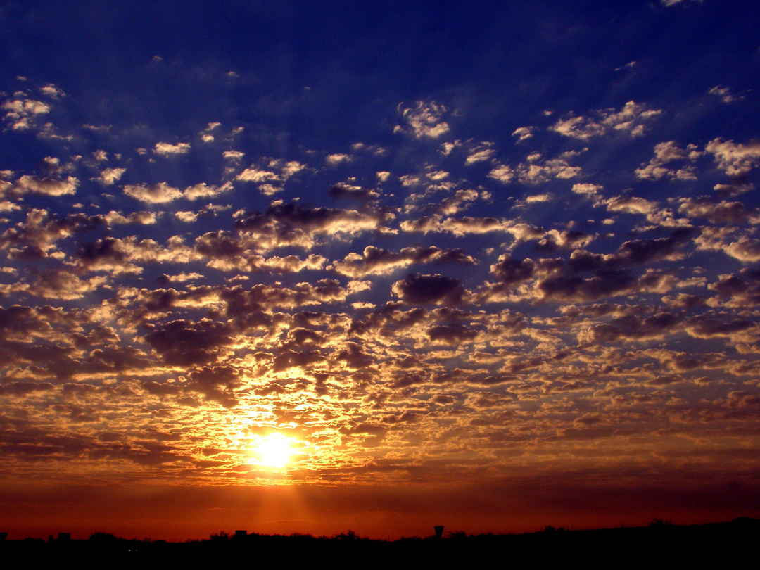 first light before sunrise