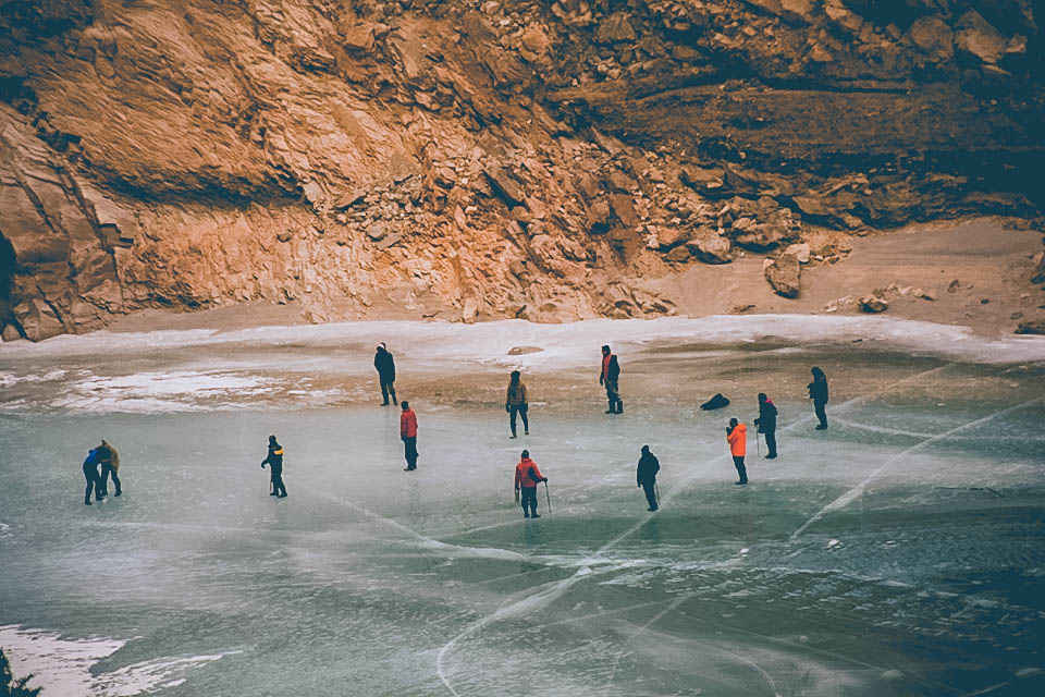 Chadar Trek Itinerary, Chadar Lake Route Map - Tripoto