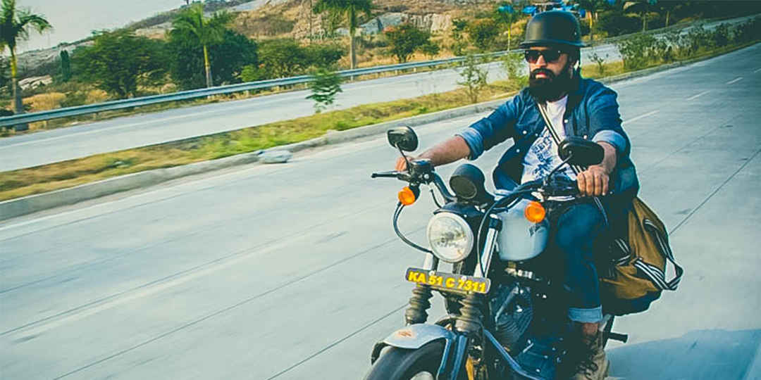At 22, This Biker Got 85 People And 6 Brands To Fund His Travel Across ...