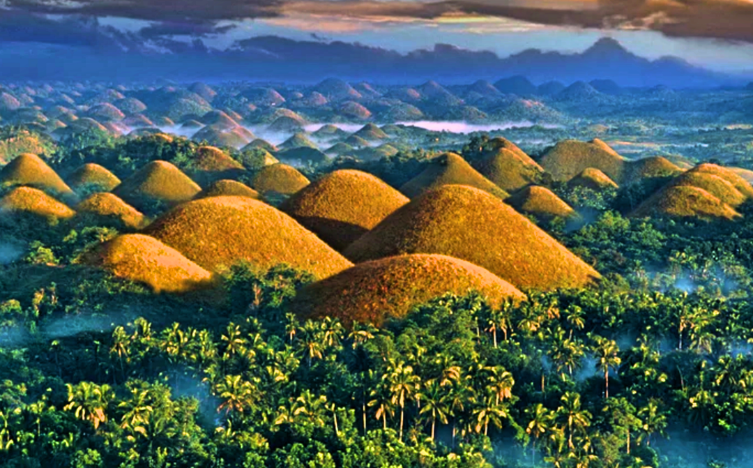 The Unique Chocolate Hills That Look Like Hersheys Kisses