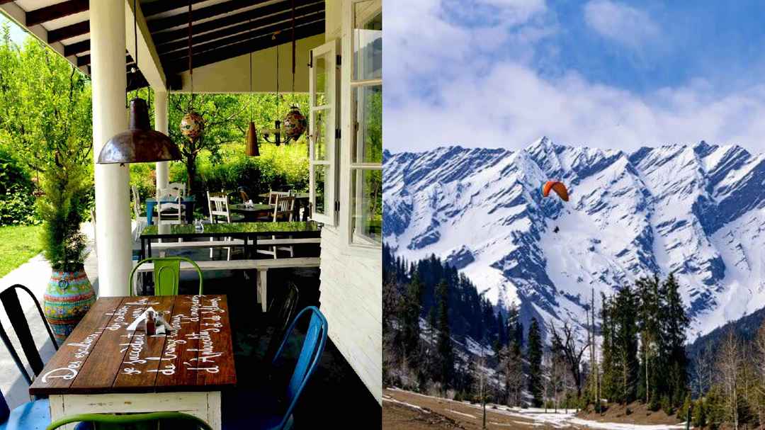 An Authentic French Restaurant Among Snowclad Mountains And Apple ...