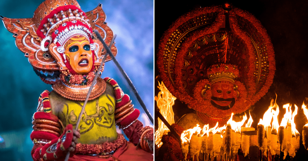 Theyyam: Animistic Fire Dance of India | Theyyam in Malayalam - Tripoto