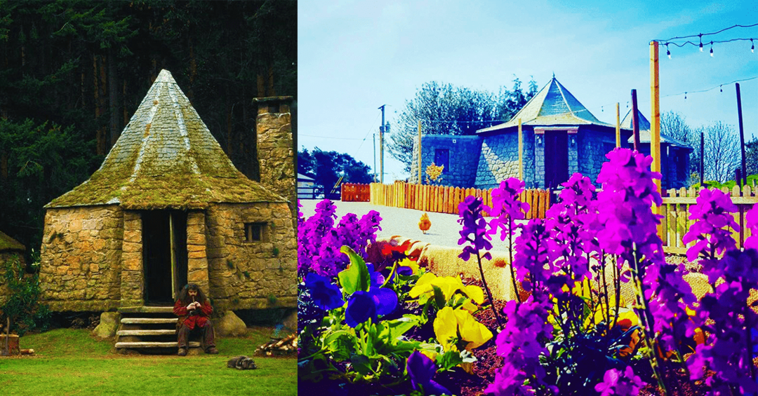Spend a Magical Night in This Replica of Hagrid’s Cottage Straight out ...