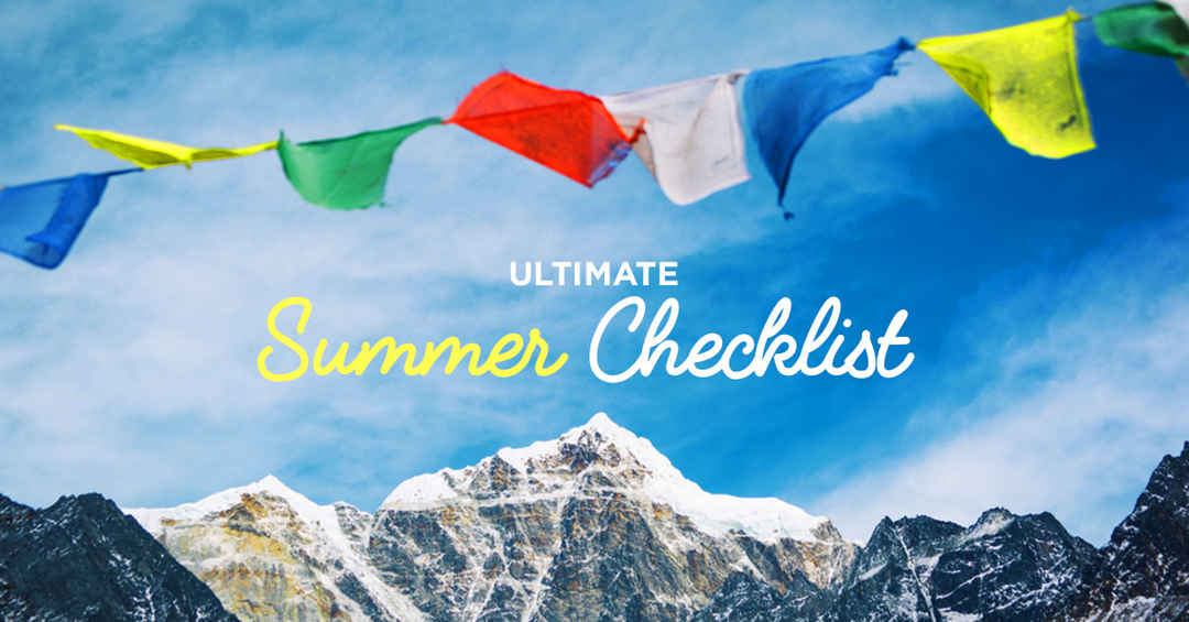 Heres the Ultimate Summer Checklist That Will Help You Have the Most ...