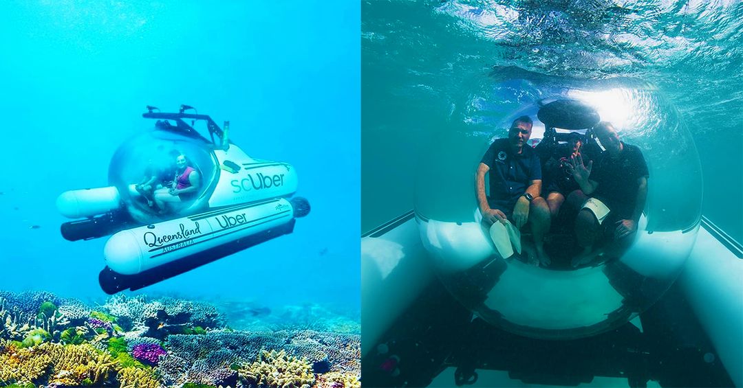 Now You Can Book a Submarine Through Uber to Explore the Great Barrier ...