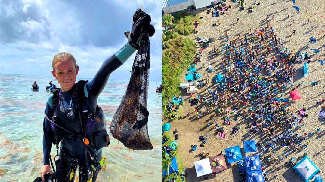 These Divers Set the World Record for Cleaning the Ocean and Its Time ...
