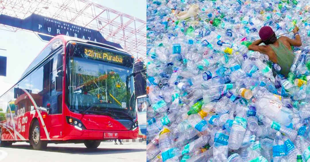 Indonesia Leads the Battle Against Trash with ‘Plastic Buses’ - Tripoto