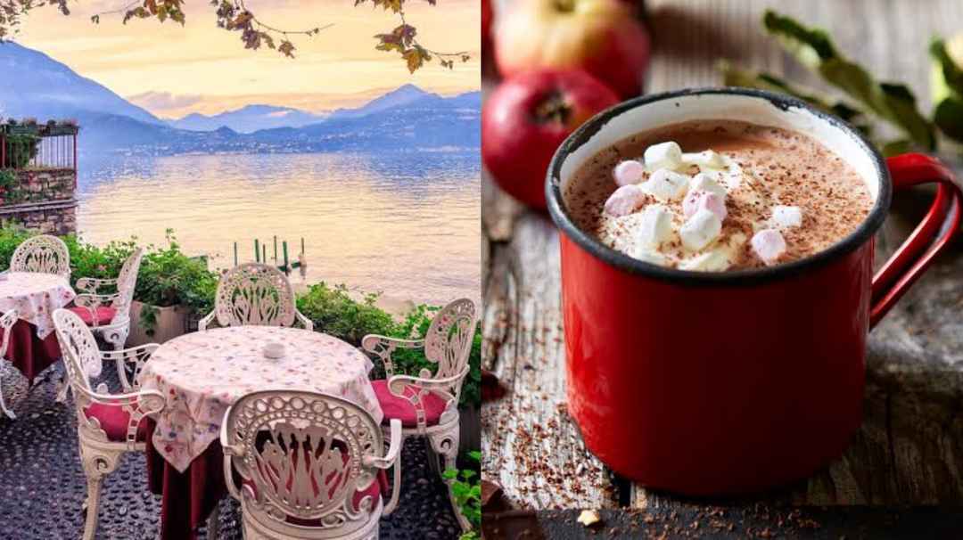 This Cosy Cafe at the Edge of a Lake, Surrounded by Mountains, Serves ...