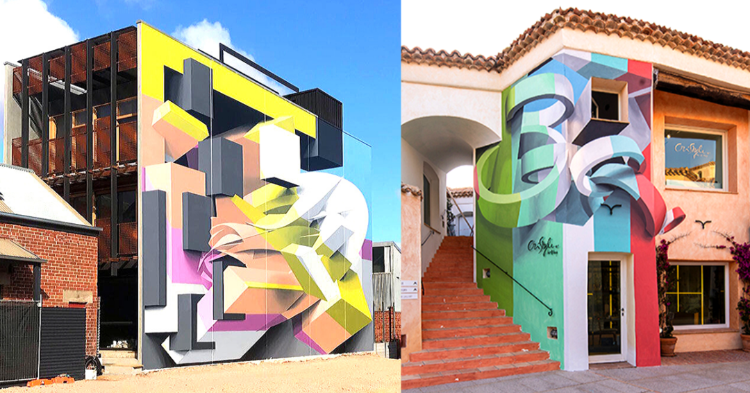 Graffiti Artist Turns Urban Buildings into 3D Masterpieces with Mind ...