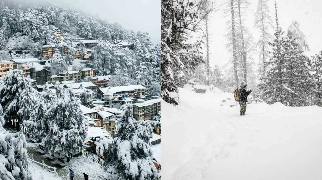 Heavy Snowfall in Higher Reaches of Uttarakhand Attracts Tourists From ...