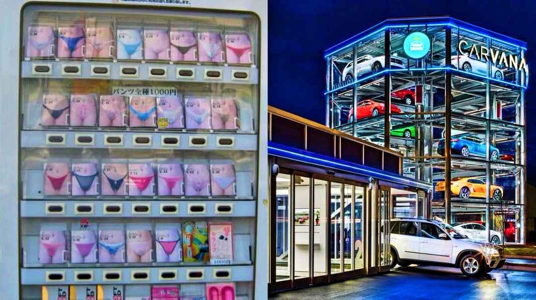 Condoms, Cars, Gold: Ultimate List of Vending Machines Around the World ...