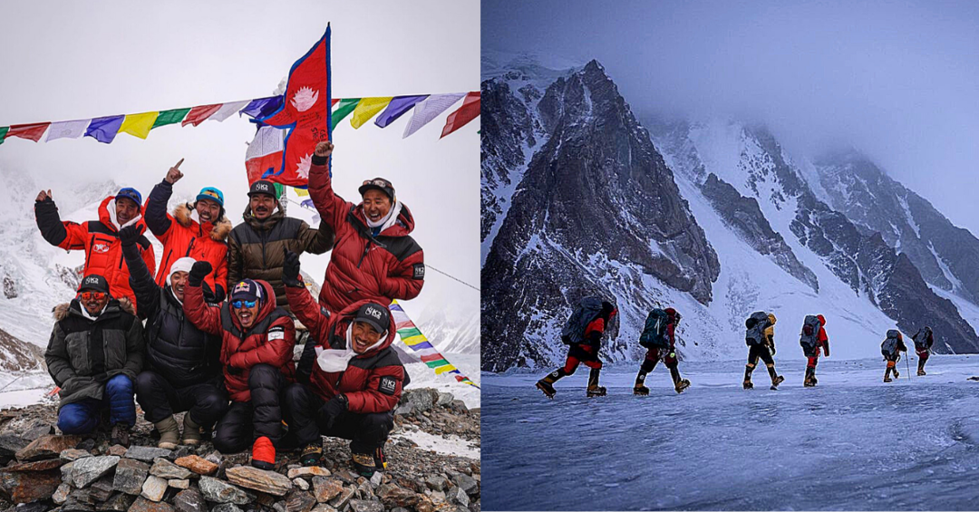Unity Is Strength: Watch Nepal Climbers Conquer the K2 Summit in Winter ...