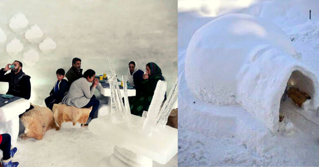 Dine on Ice Chairs and Snow Tables at Indias First Igloo Cafe - Tripoto
