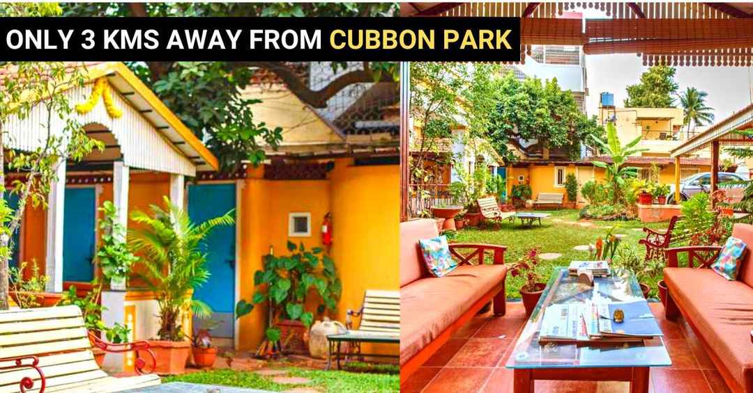 Just 3 km from Bangalores Cubbon Park, this Charming Heritage Bungalow ...