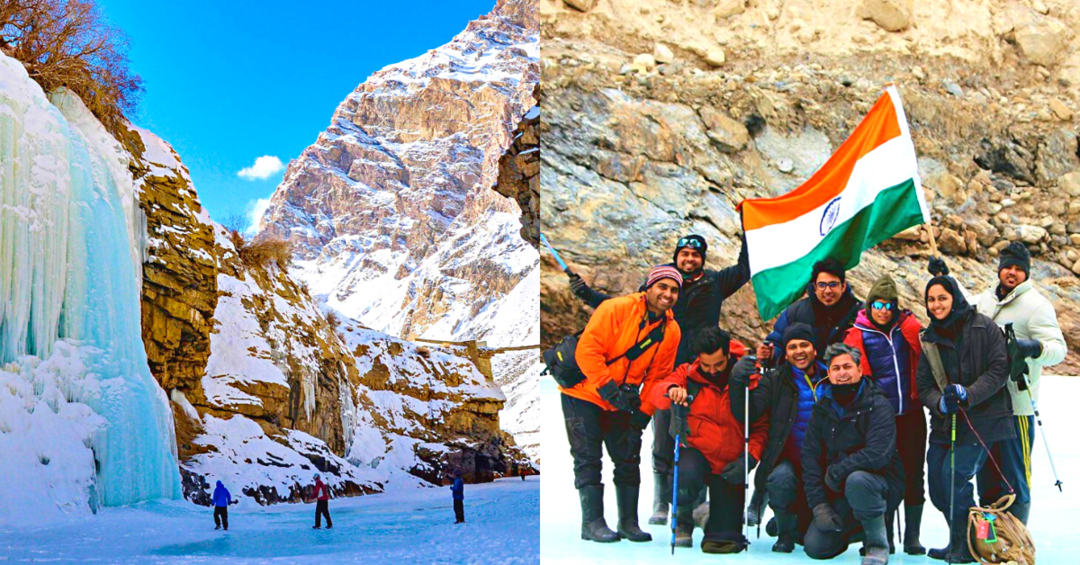 Chadar Trek Itinerary, Chadar Lake Route Map - Tripoto