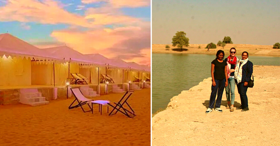 Three girls alone in the Thar desert just to camp under the stars - Tripoto