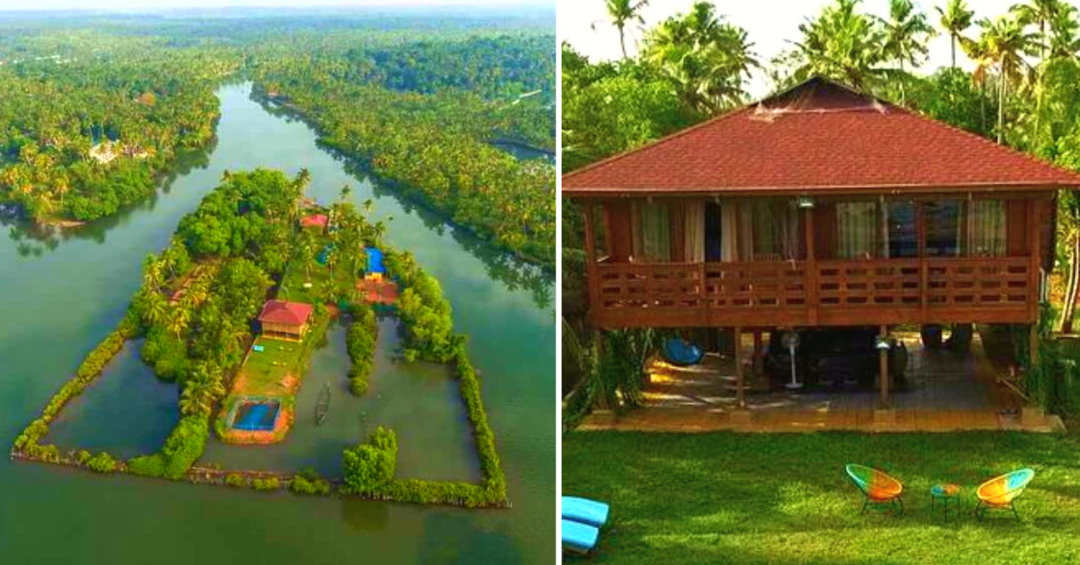This Beautiful Homestay In Kerala Lets You Have An Entire Island To ...