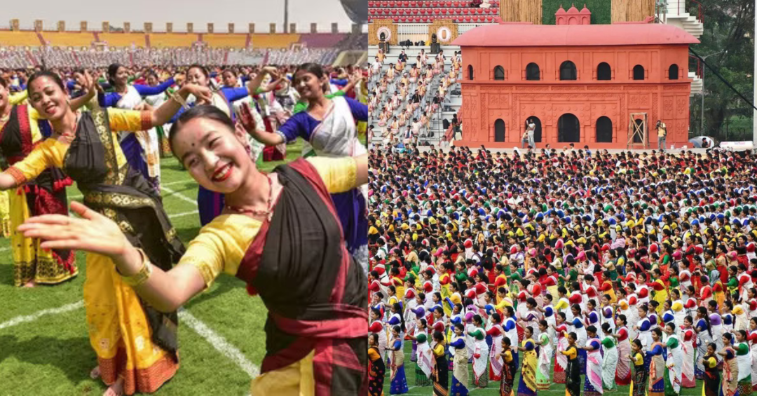 Just In: Assam Enters Guinness World Record With the Largest Bihu ...