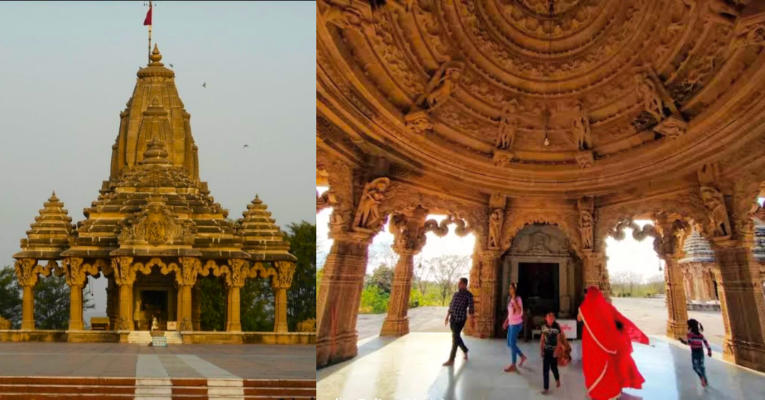 रतलाम का मांगल्य धाम मंदिर प्रांगण, जहाँ एक साथ होते हैं 7 देवी-देवताओं ...