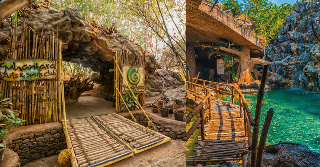 Guhantara Cave Resort In Bangalore Will Transport You To The Stone Age