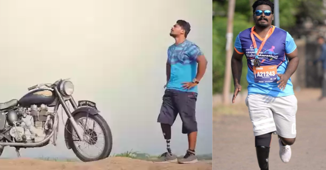This Specially Abled Man Took a Solo Bike Ride from Kanyakumari to ...