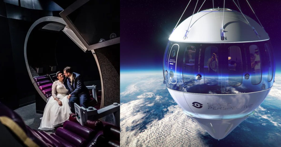 JUST IN: Destination Weddings Reach New Heights With Space Nuptials ...