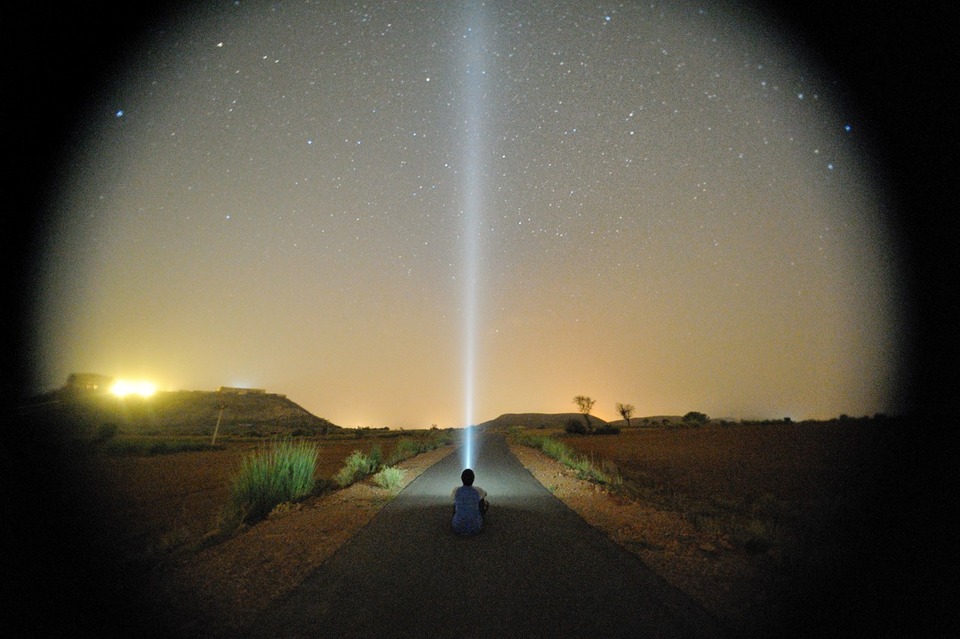 Starry Night Landscape Photography