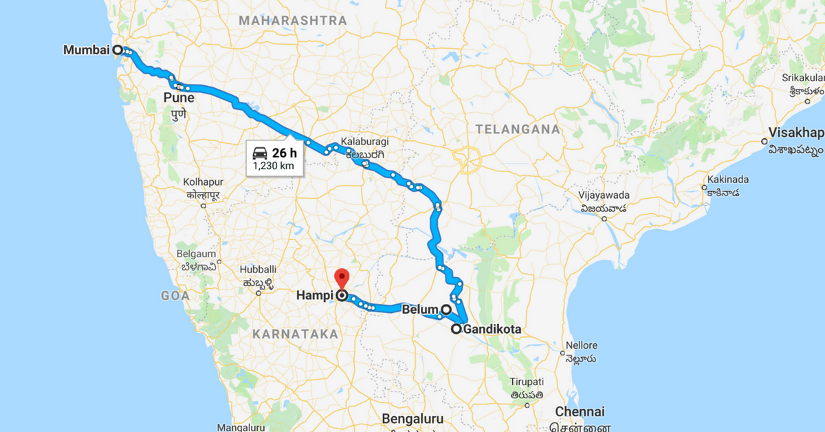 Mumbai-Gandikota-Belum Caves-Hampi –Perfect budget itinerary - Tripoto