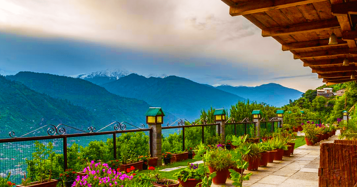 This Pahadi Home Sits Above The Beas River And Offers A 360° View Of ...