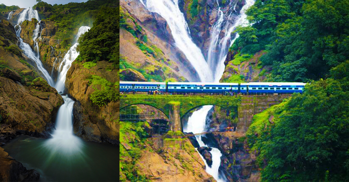 Trek to Mighty Dudh Sagar Waterfall - Tripoto